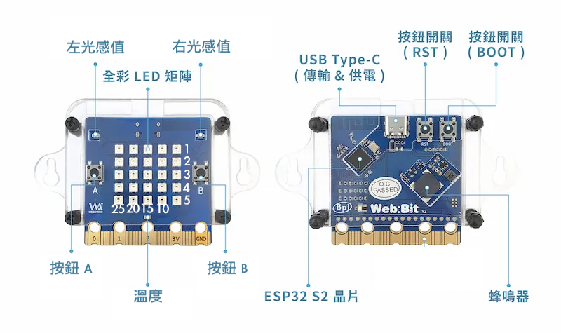 控制 Web:Bit V2 ( IoT ) | Webduino 教學資源